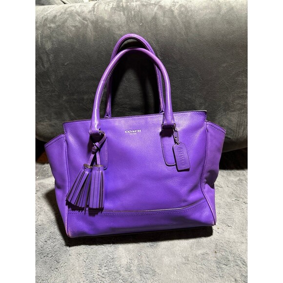 Coach | Bags | Coach Legacy Leather Candace Carryall Medium Satchel ...